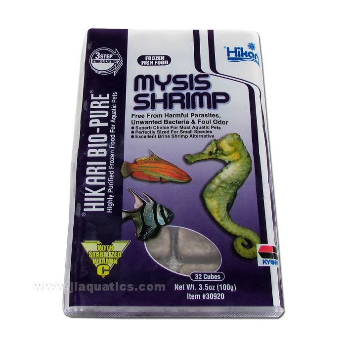 Hikari Bio-Pure Frozen Mysis Shrimp - Cubes - 3.5 oz